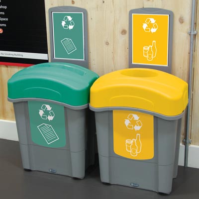 Eco Nexus® 60 Plastic Bottle Recycling Bin | Glasdon