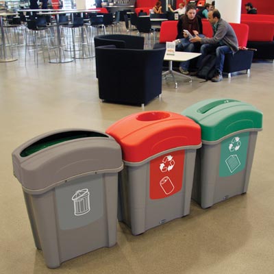 Eco Nexus® 60 General Waste Bin | Indoor Recycling | Glasdon