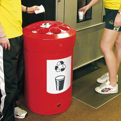 Envoy™ Cup Recycling Bin | Indoor Recycling Bins | Glasdon