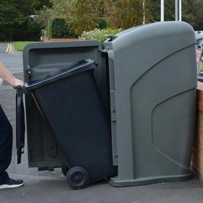 Nexus® City 240 Food Waste Housing | Outdoor Recycling Bins | Glasdon